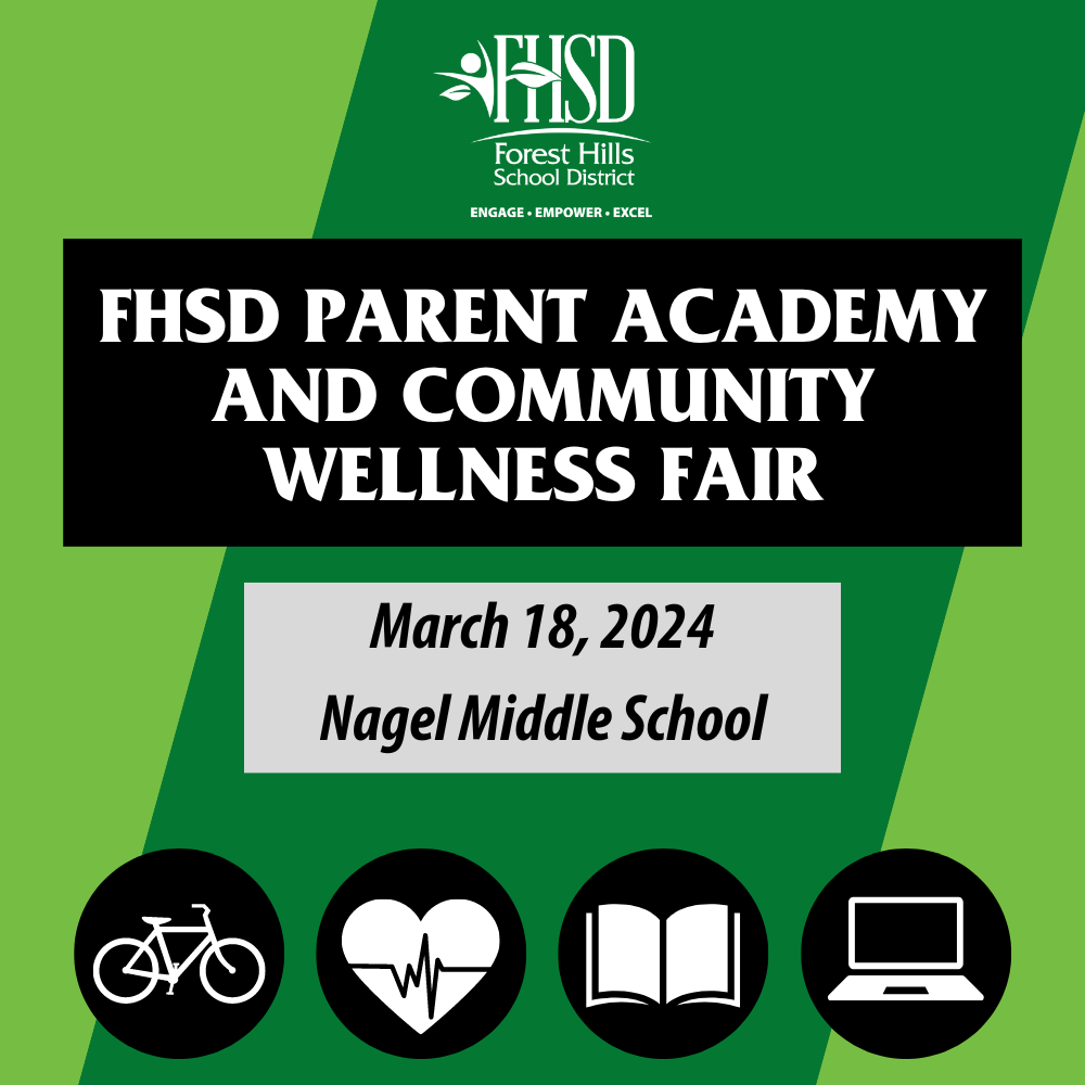 FHSD Announces Wellness Fair and Parent Academy Topics for March 18, 2024