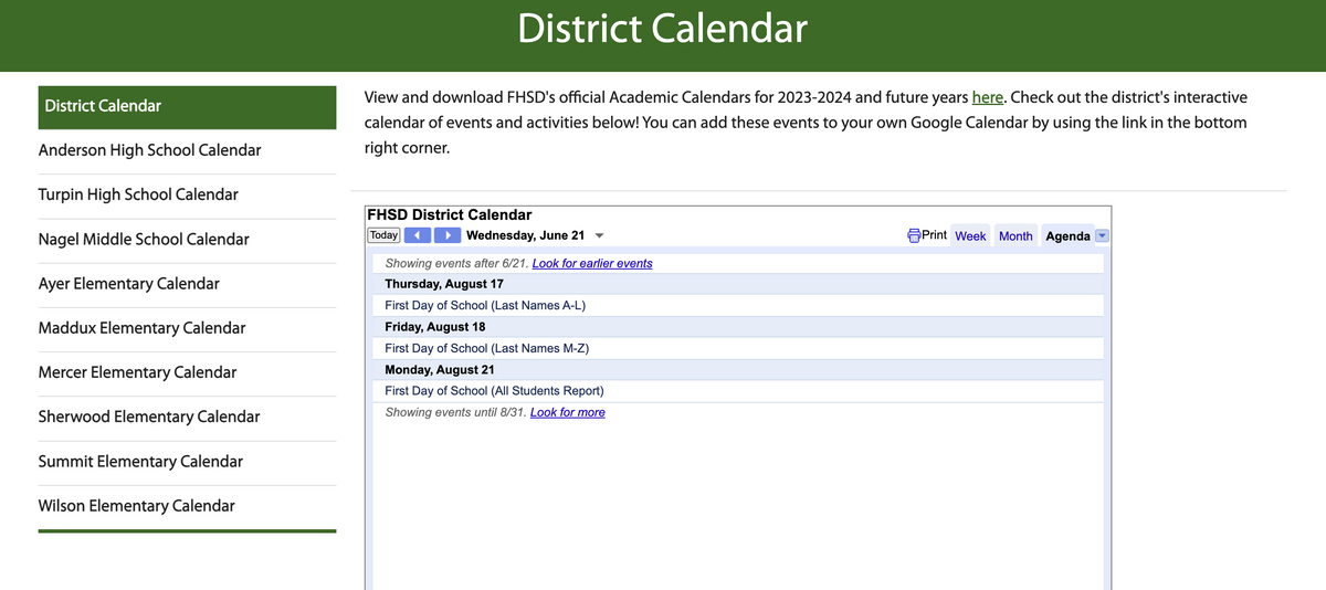 District News | Forest Hills Schools